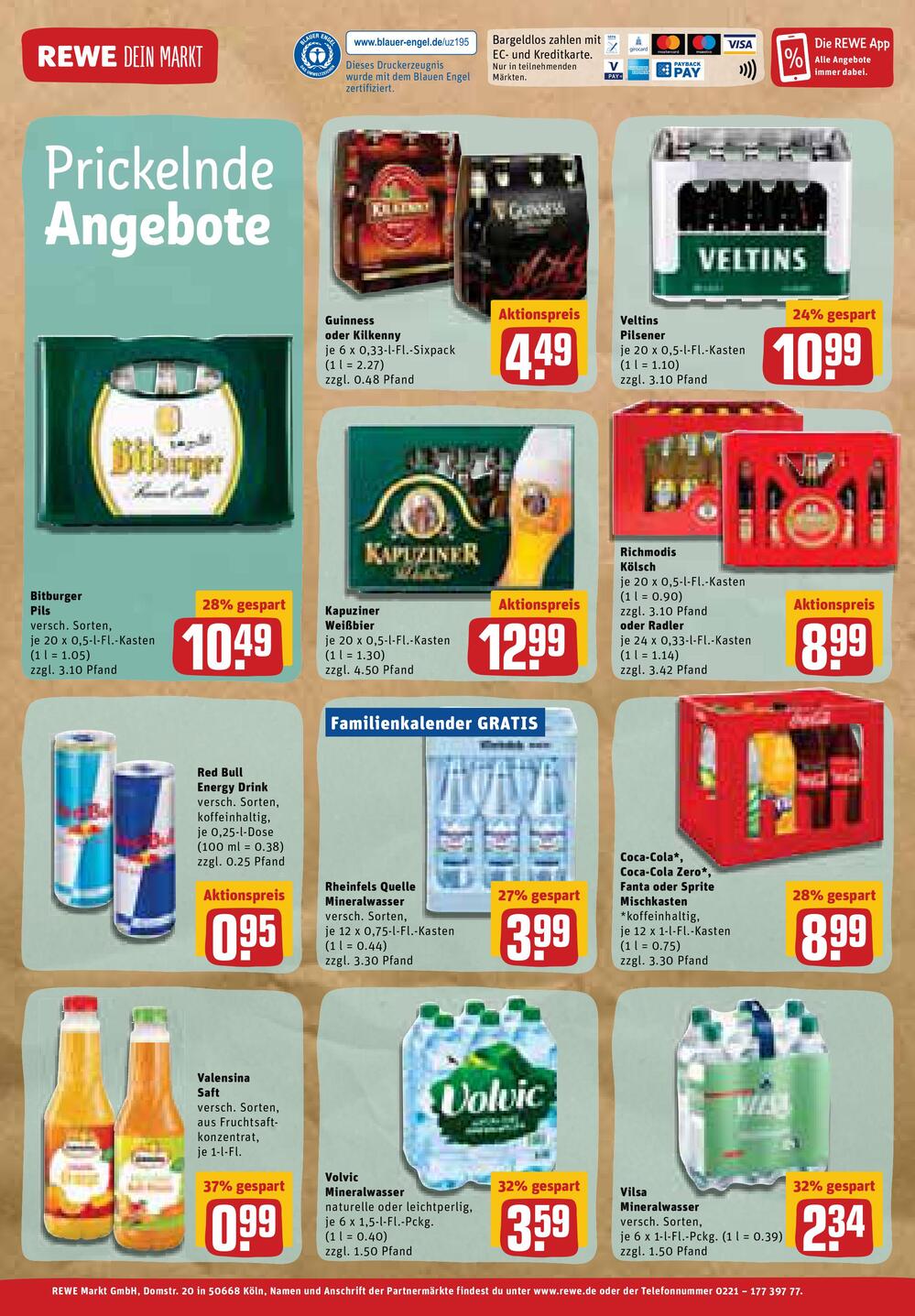 Rewe Prospekt – Angebote ab 28.10.2019 bis 02.11.2019 – Seite 24
