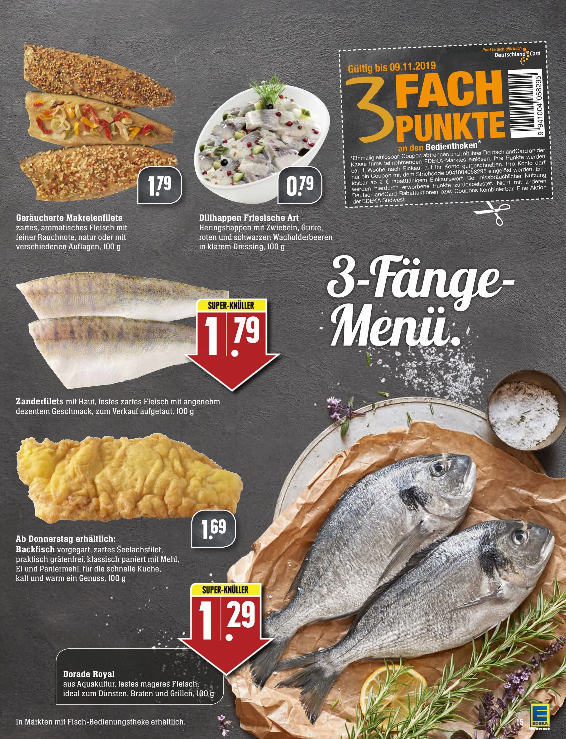 Edeka Prospekt – Angebote ab 04.11.2019 bis 09.11.2019 – Seite 15