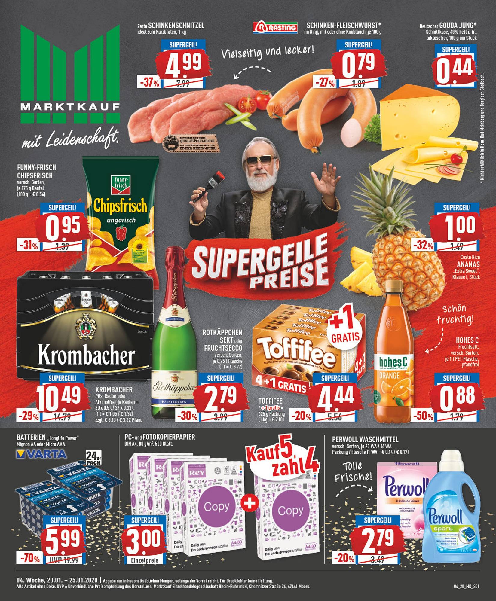 Marktkauf Prospekt – Angebote ab 20.01.2020 bis 25.01.2020 – Seite 1