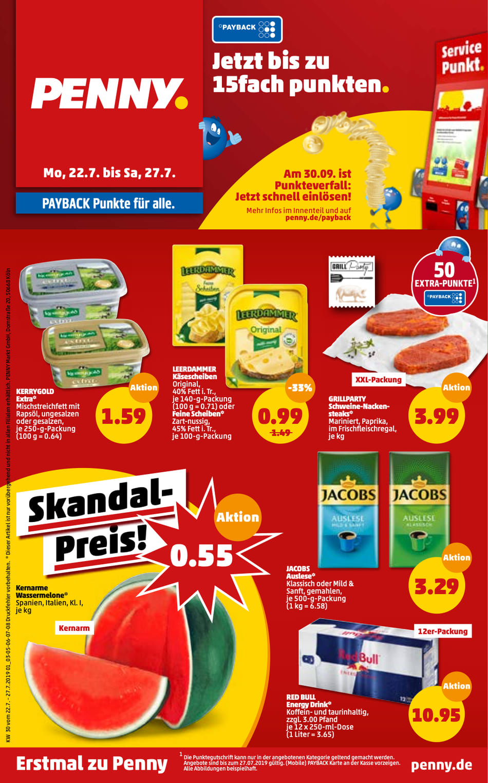 Penny Prospekt – Angebote ab 22.07.2019 bis 27.07.2019 – Seite 1